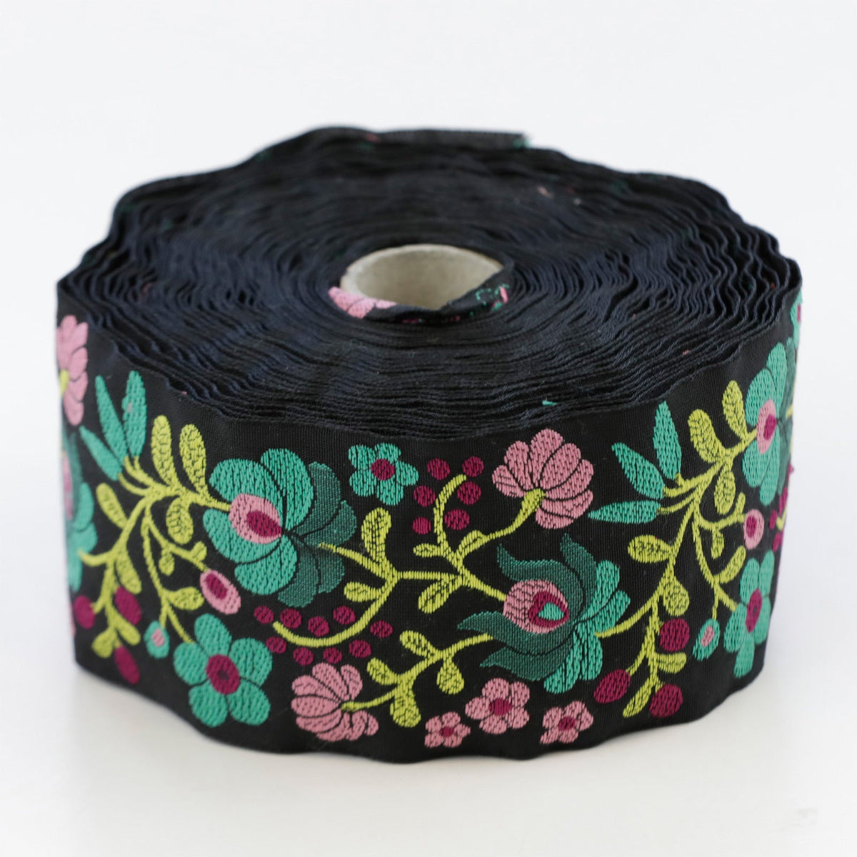 Kafka Ribbon - Frida Flower Meadow Teal – Intrepid Thread